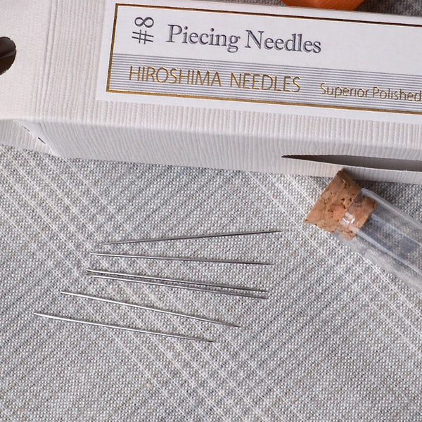 Piecing, Basting & Quilting Needles - A Threaded Needle
