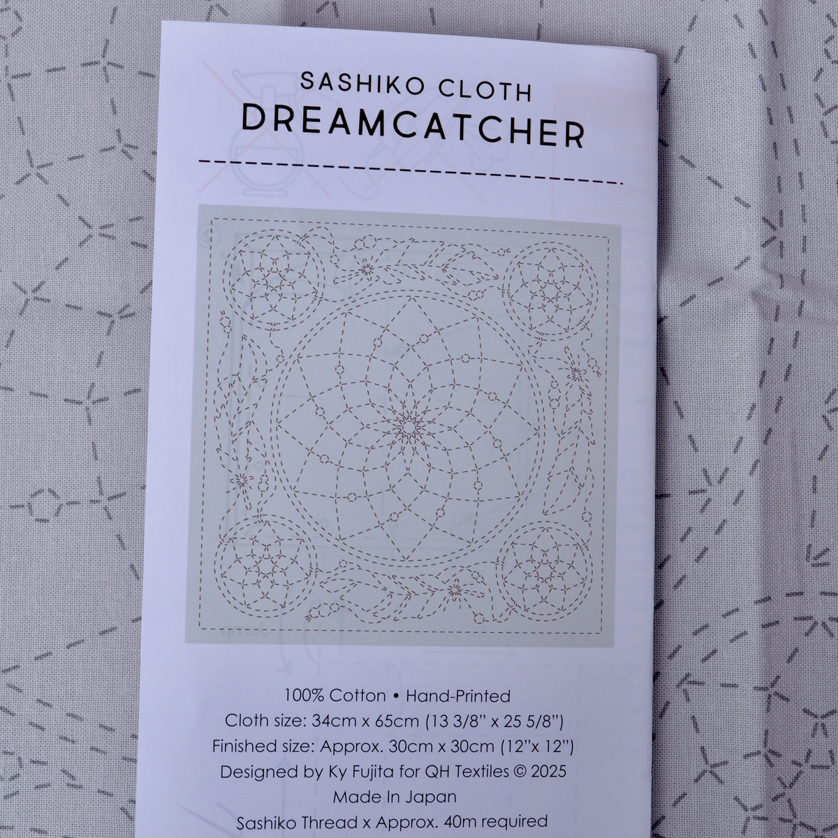 Sashiko Beginner Kits Small Projects & Books - A Threaded Needle