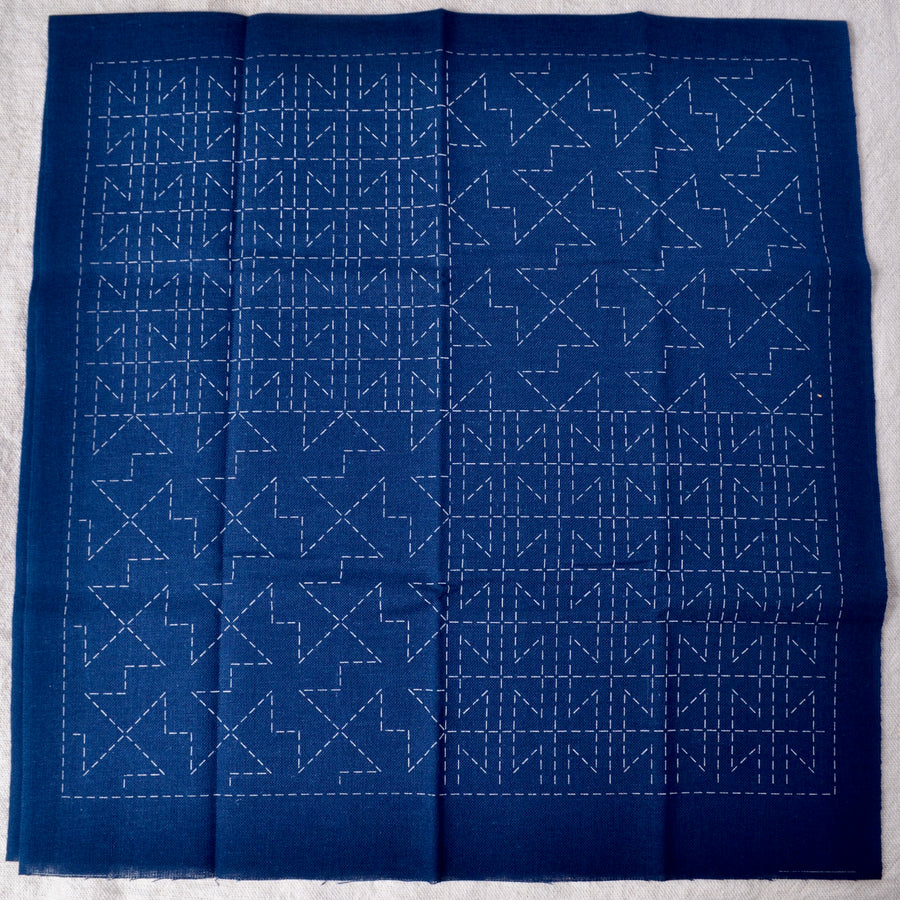 Sashiko Beginner Kits Small Projects & Books - A Threaded Needle