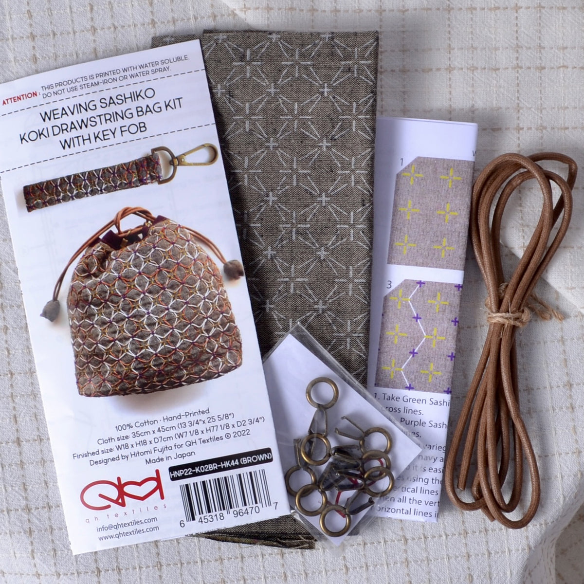 Kuguri-sashi (Weave Under Threads Sashiko) - A Threaded Needle