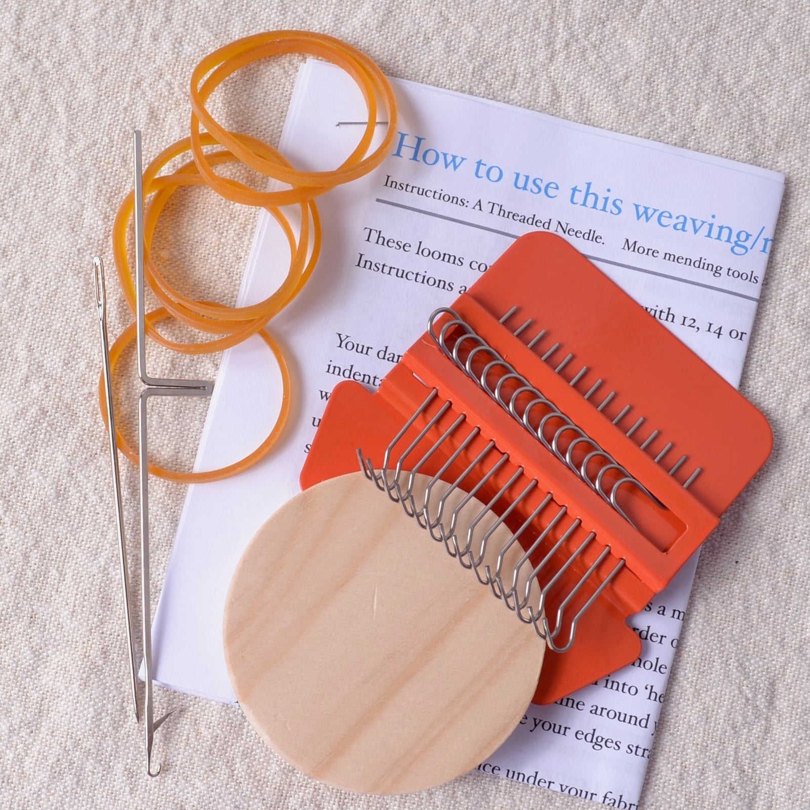 Mending Looms & Darning Tools - A Threaded Needle