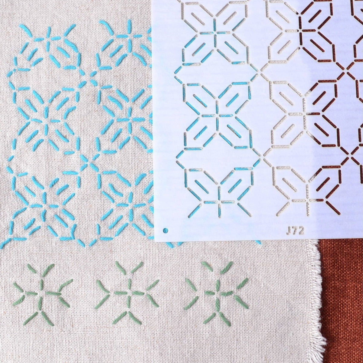 Sashiko & Mending Stencils - A Threaded Needle