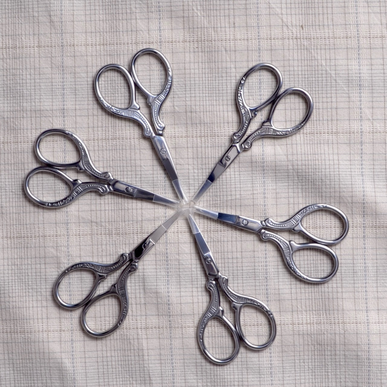 Small Scissors - A Threaded Needle