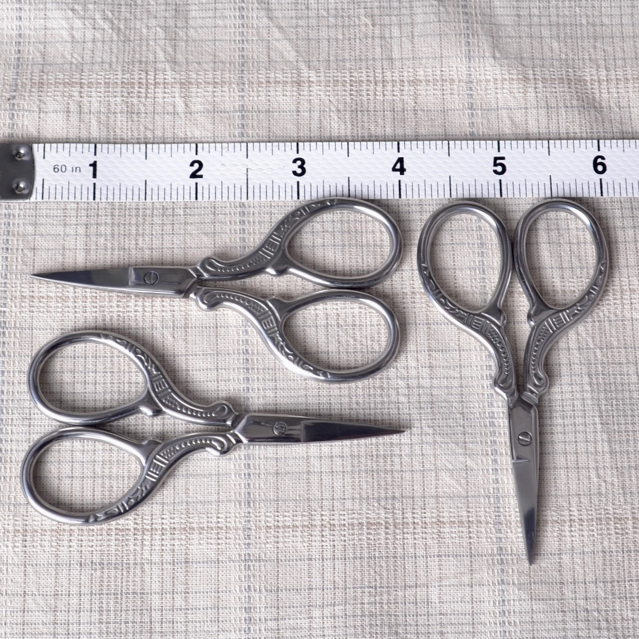 Small Scissors - A Threaded Needle