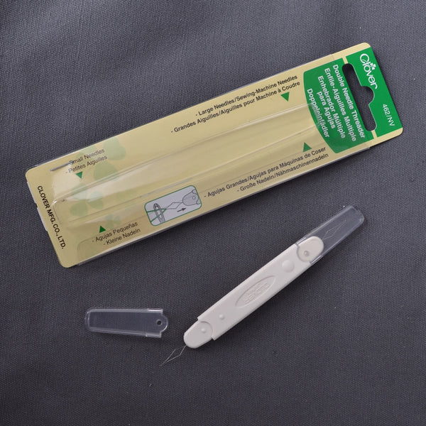 Double Needle Threader, Clover - A Threaded Needle