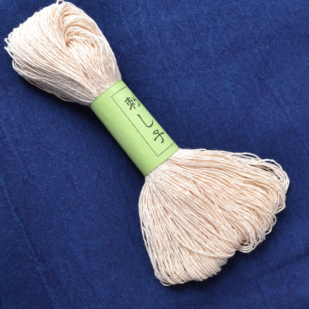 Sashiko Threads: White, Off-white, Grey, Brown & Black - A Threaded Needle