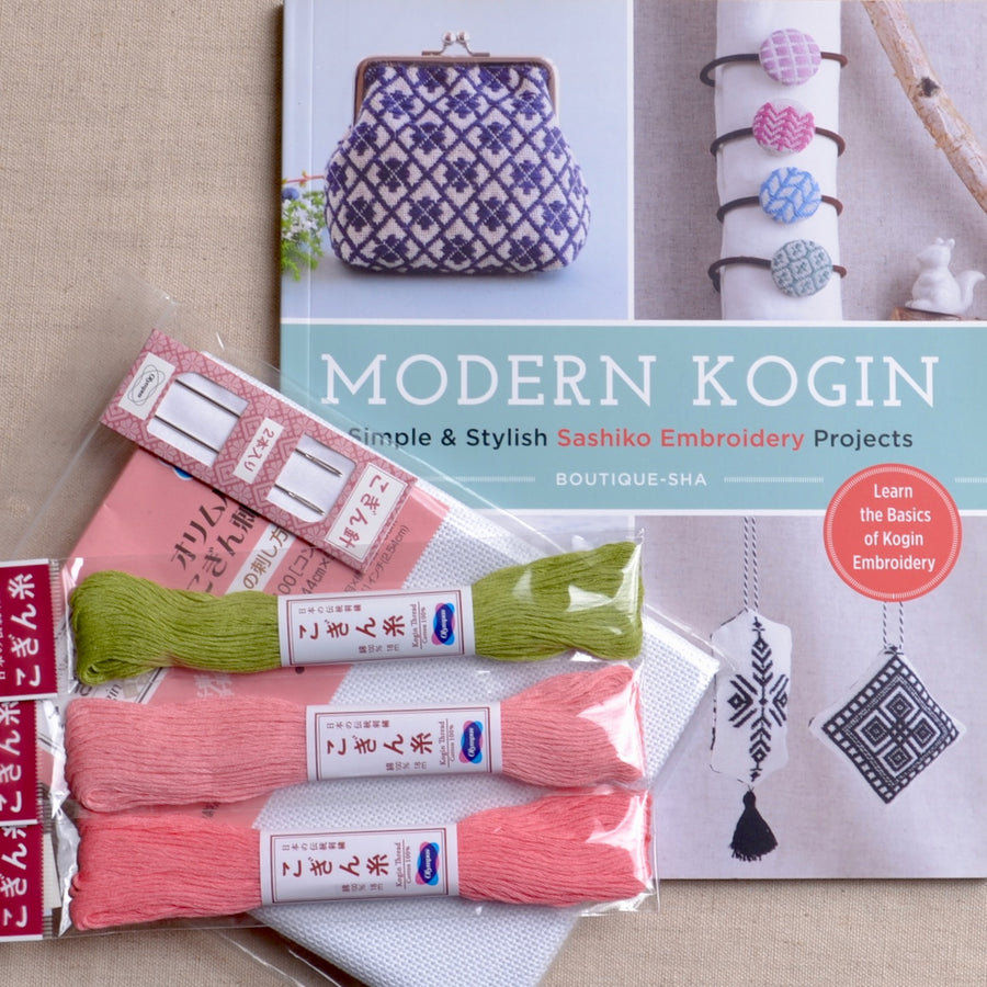 Kogin Sashiko (Counted Stitch Sashiko) - A Threaded Needle