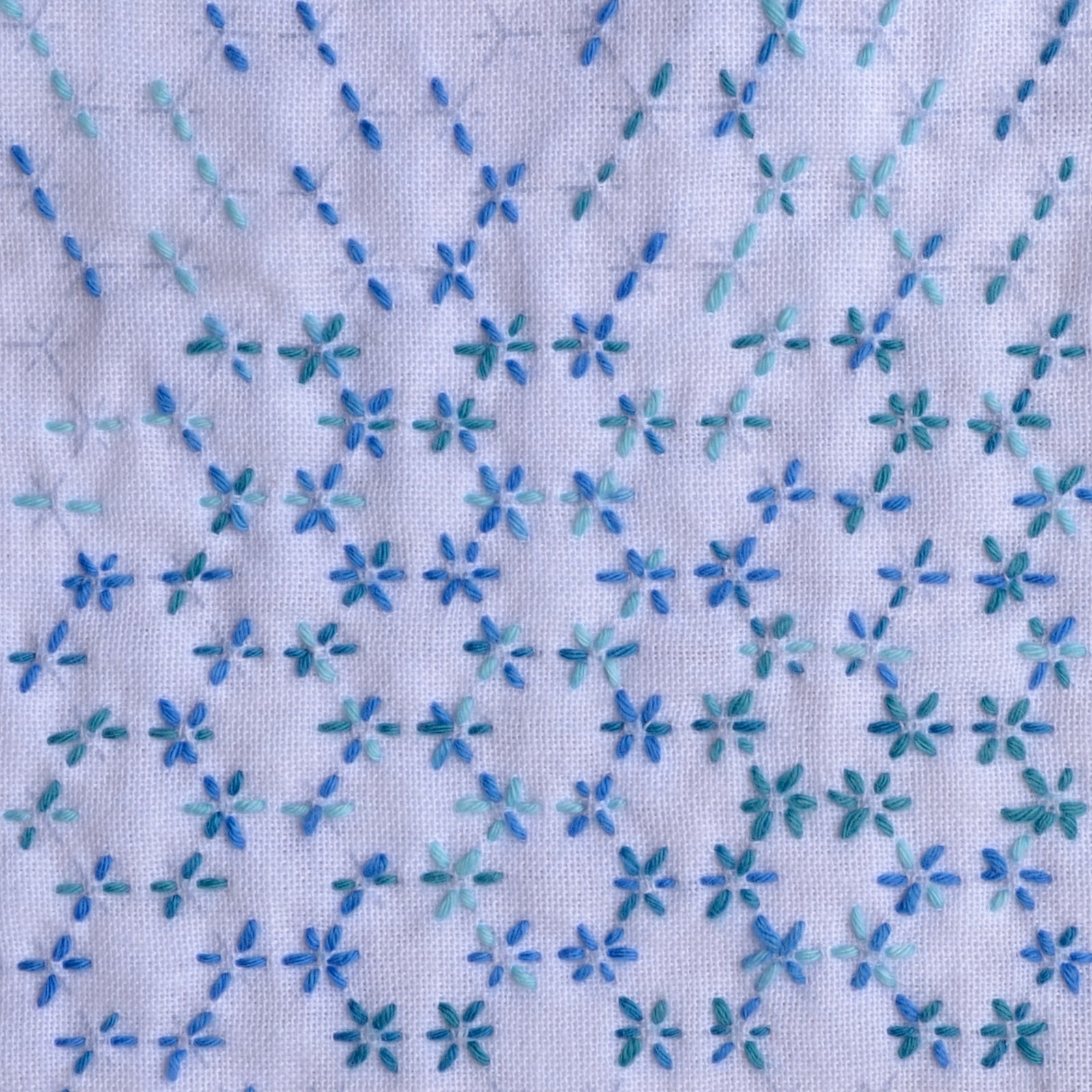 Hitomezashi (One Stitch Sashiko) - A Threaded Needle