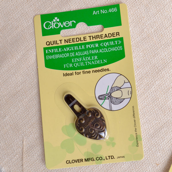 Needle Threader for Fine Needles - A Threaded Needle