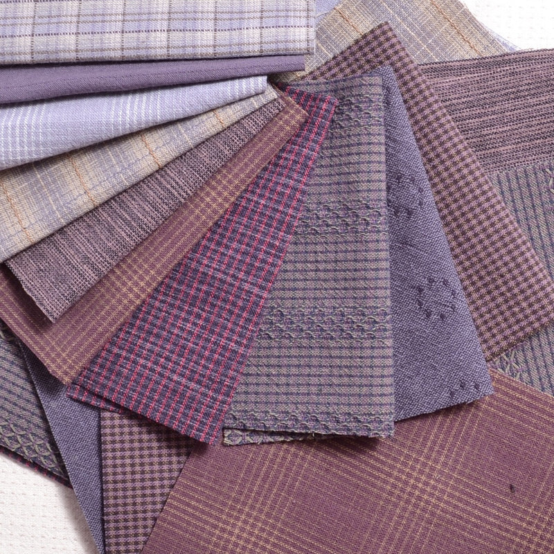 Red, Pink, & Purple Fabrics - A Threaded Needle