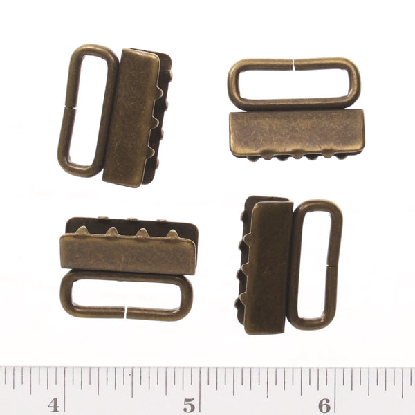 Bag Strap Clamping Hardware - A Threaded Needle