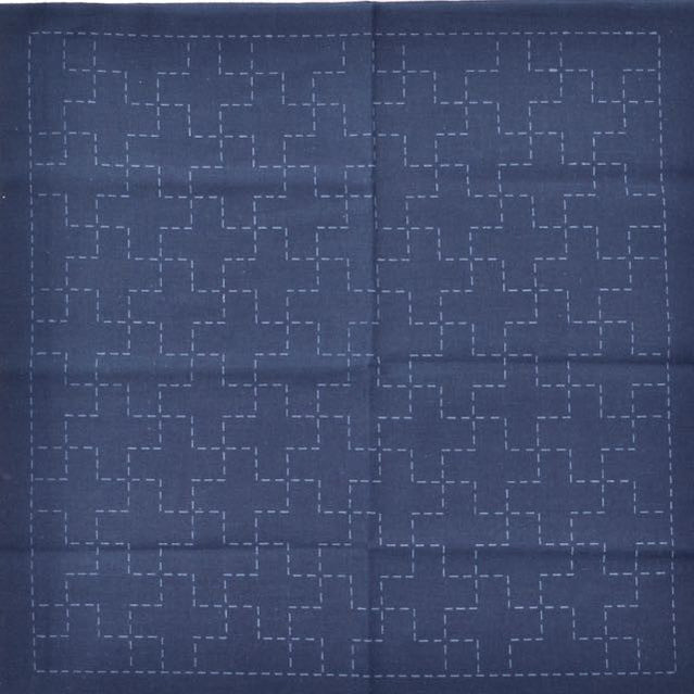 Moyo-sashi (Continuous Line Sashiko) - A Threaded Needle