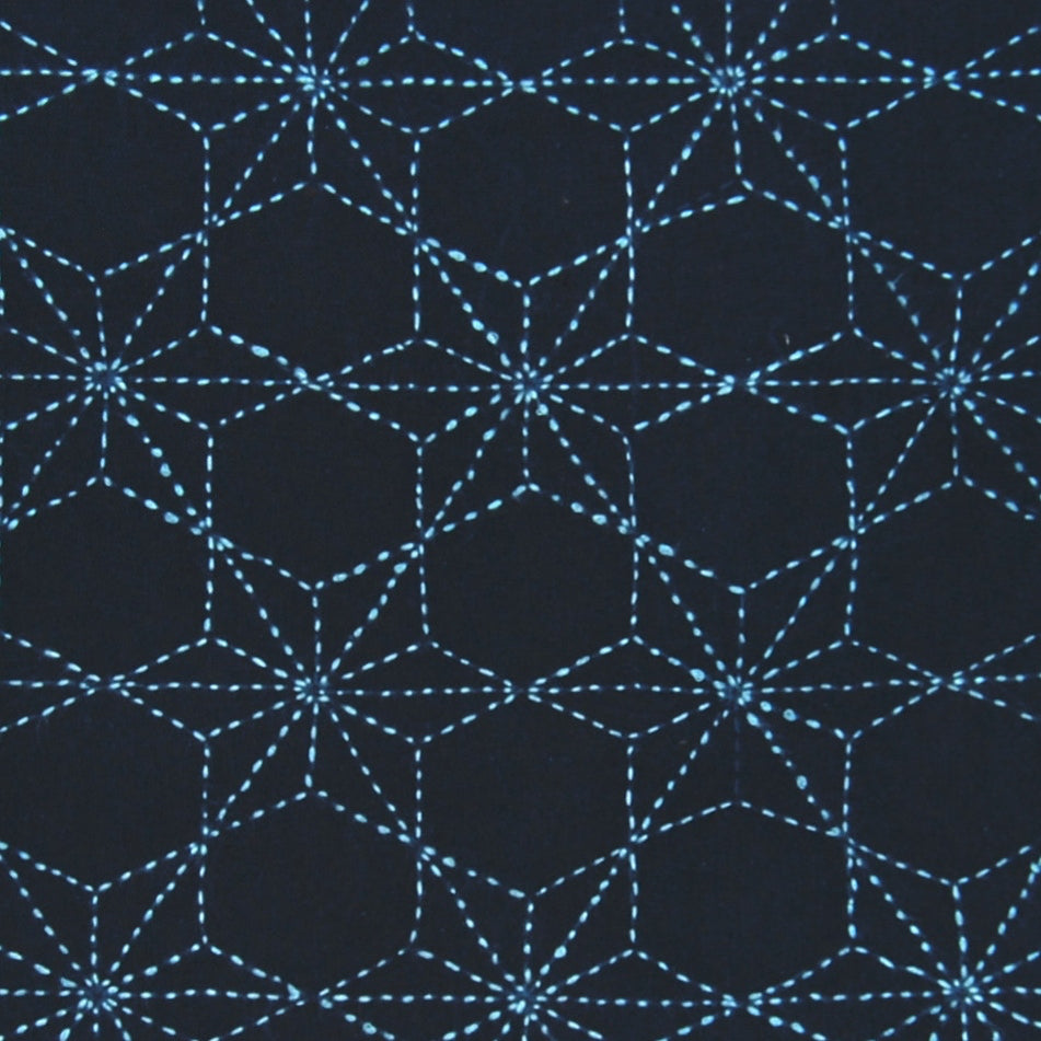 Moyo-sashi (Continuous Line Sashiko) - A Threaded Needle